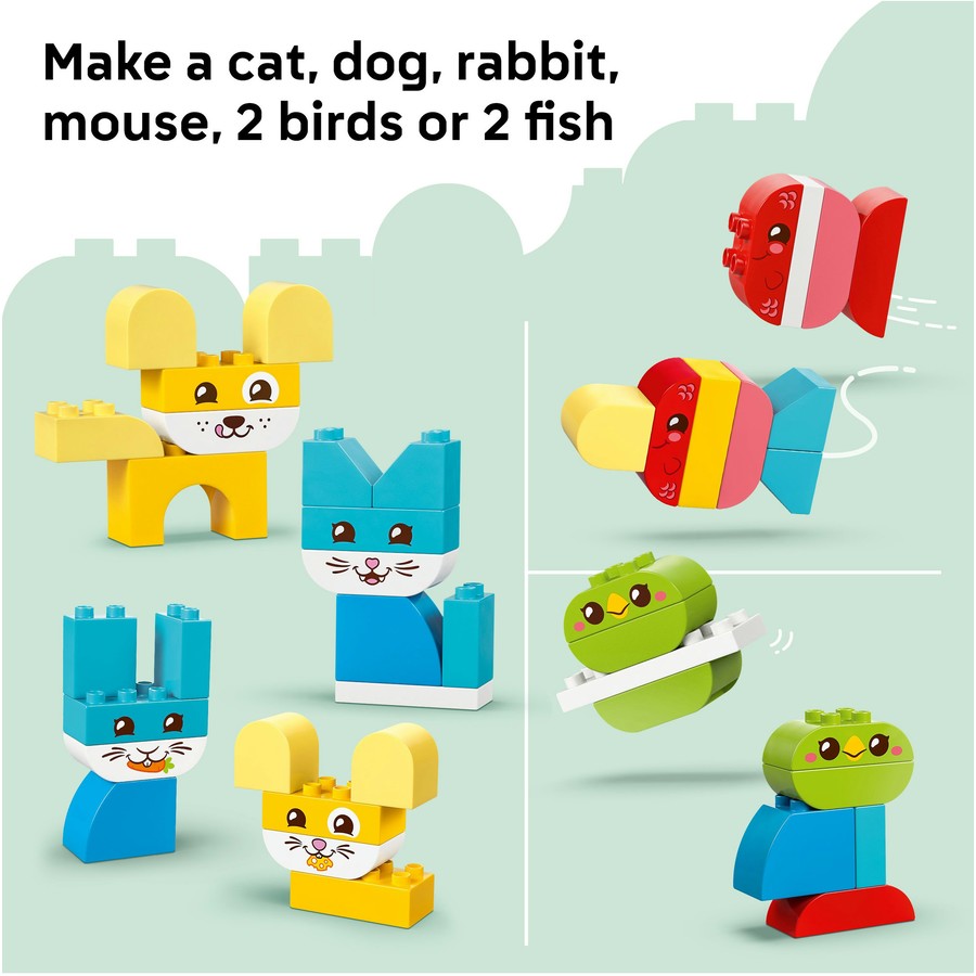 DUPLO by LEGO My First 3 in 1 Creative Cute Pets 10477 – K and K ...