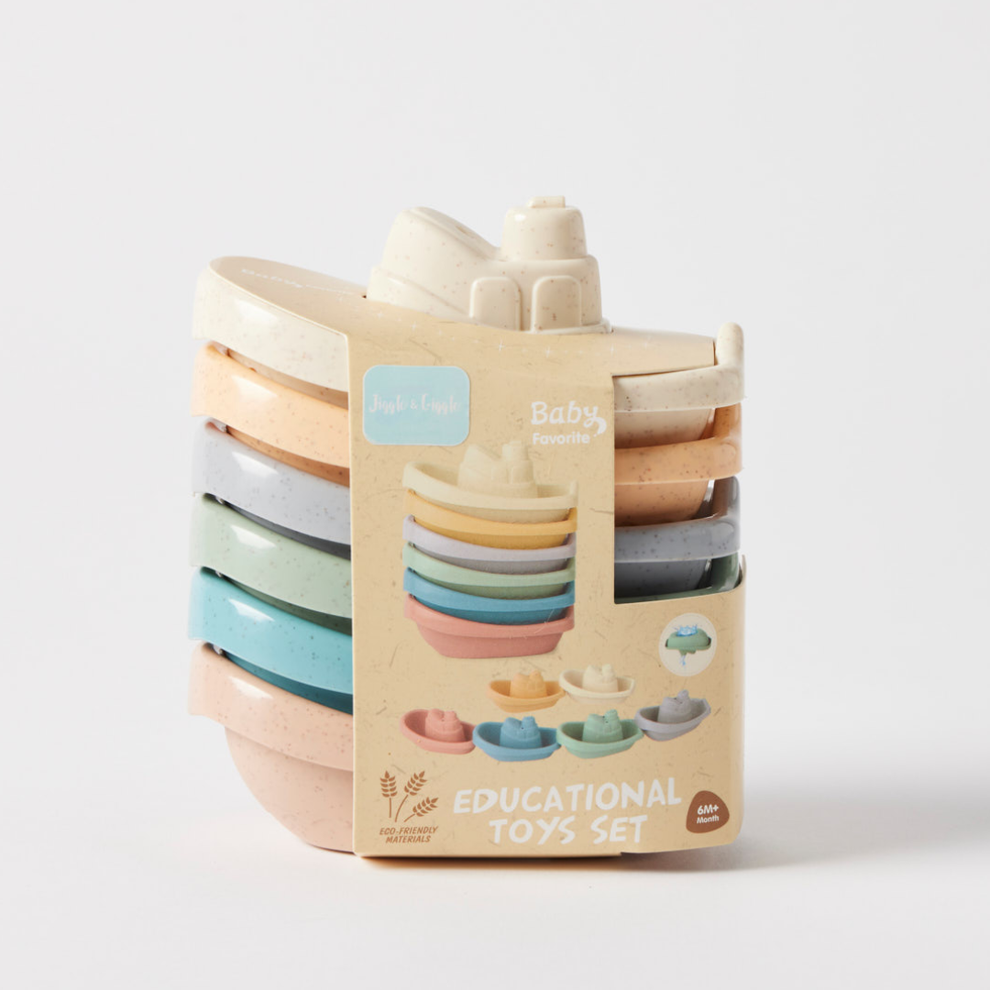 Jiggle & Giggle - Eco-Friendly Splash & Pour Boats – K and K Creative Toys