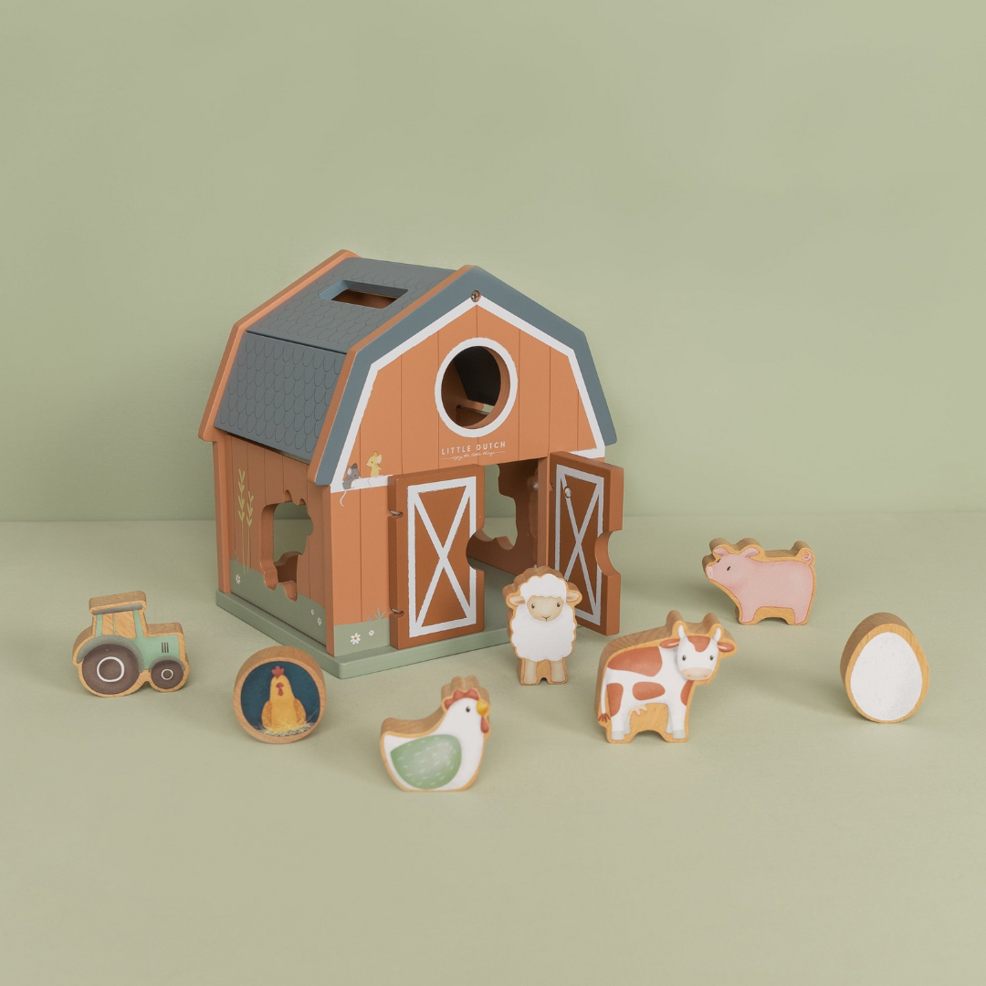 Little Dutch - Little Farm | Shape Sorter – K and K Creative Toys