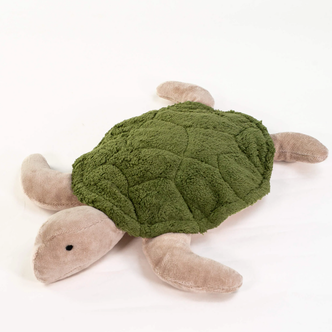 SENGER Cuddly Animal - Turtle Small Fir Green with Removable Heat/Cool ...