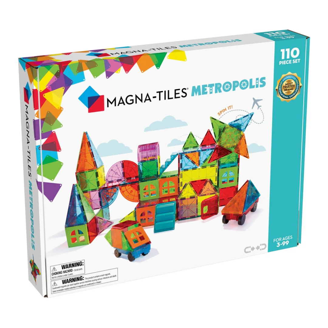 Magna-Tiles Metropolis - 110 Piece Set – K and K Creative Toys