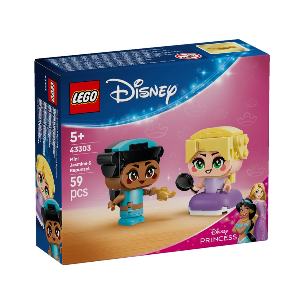 LEGO Disney Princess Mini Jasmine & Rapunzel 43303 – K and K Creative Toys