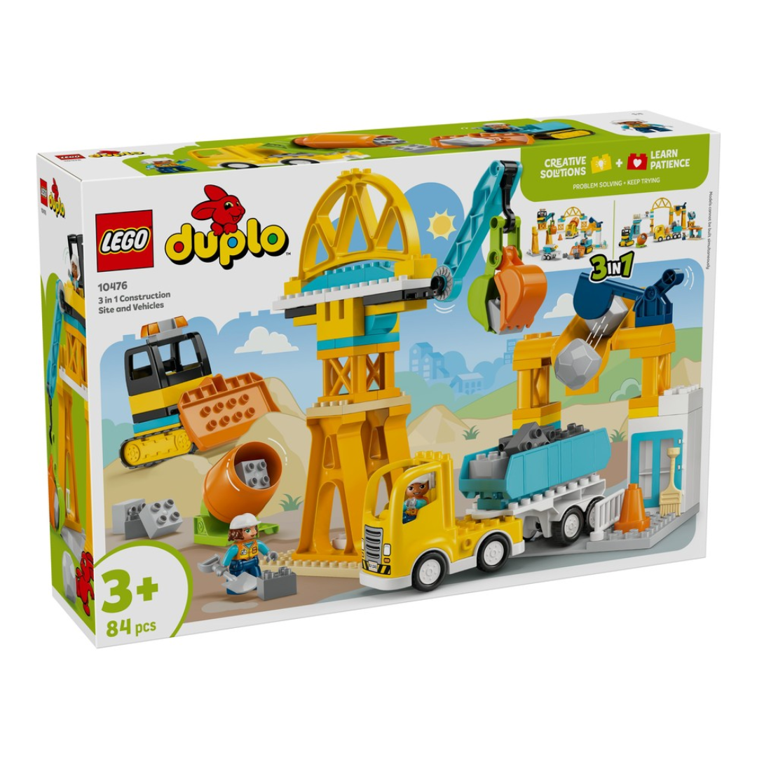 DUPLO by LEGO 3 in 1 Construction Site and Vehicles 10476 – K and K ...