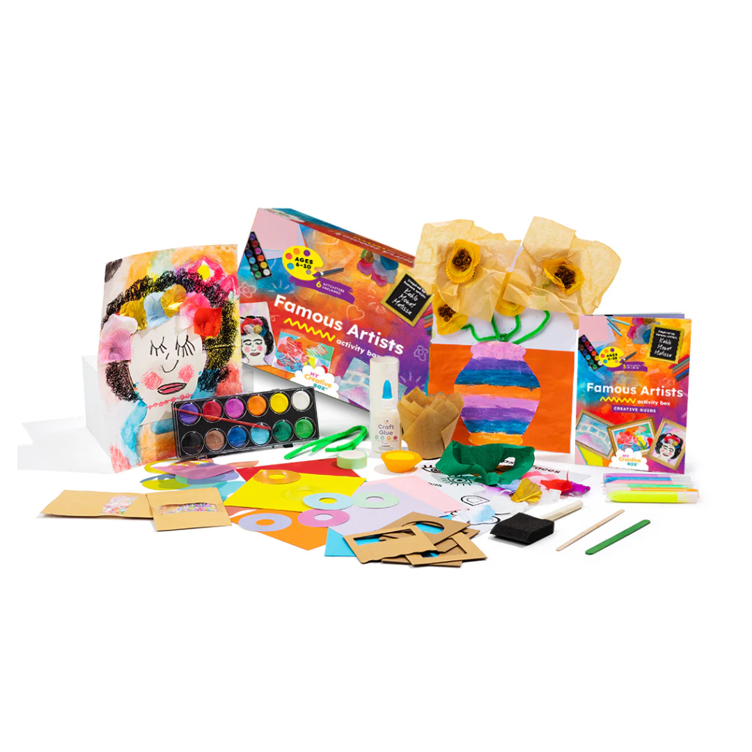 My Creative Box - Craft and Activity Box | Famous Artists – K and K Creative Toys