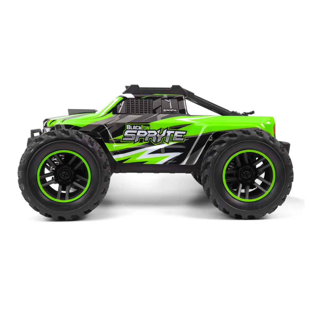 Blackzon Spryte MT 1/20 4WD Electric Remote Control Monster Truck - Gr ...