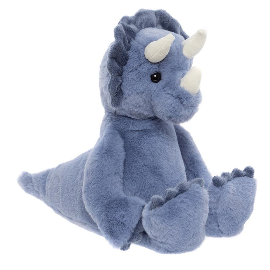 Troy Triceratops - Denim Blue – K and K Creative Toys