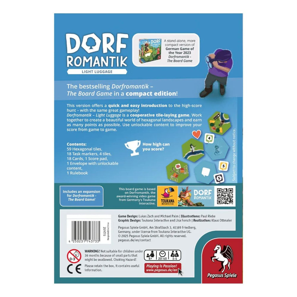Dorfromantik Light Luggage Game – K and K Creative Toys