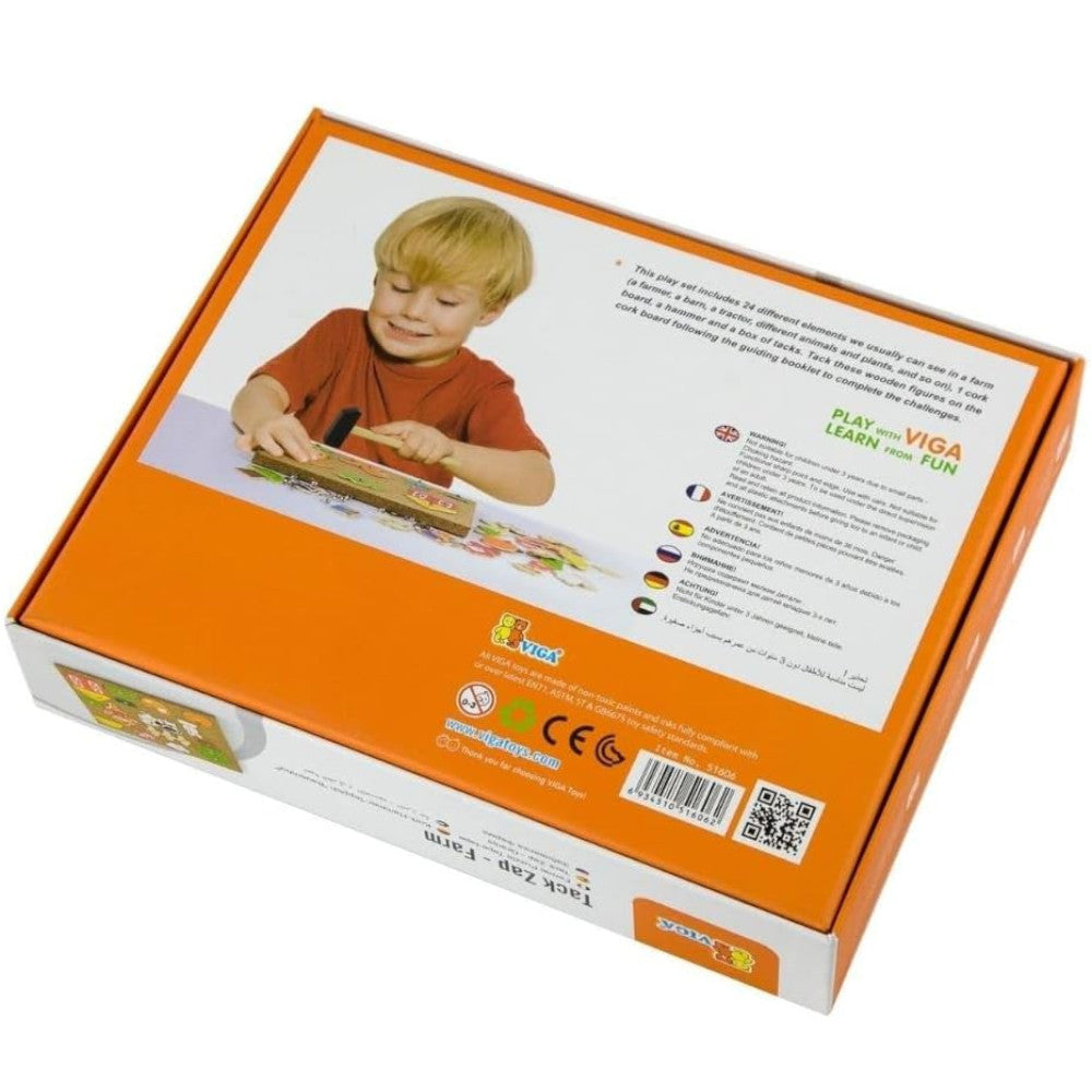 Viga Tack Zap Farm – K and K Creative Toys